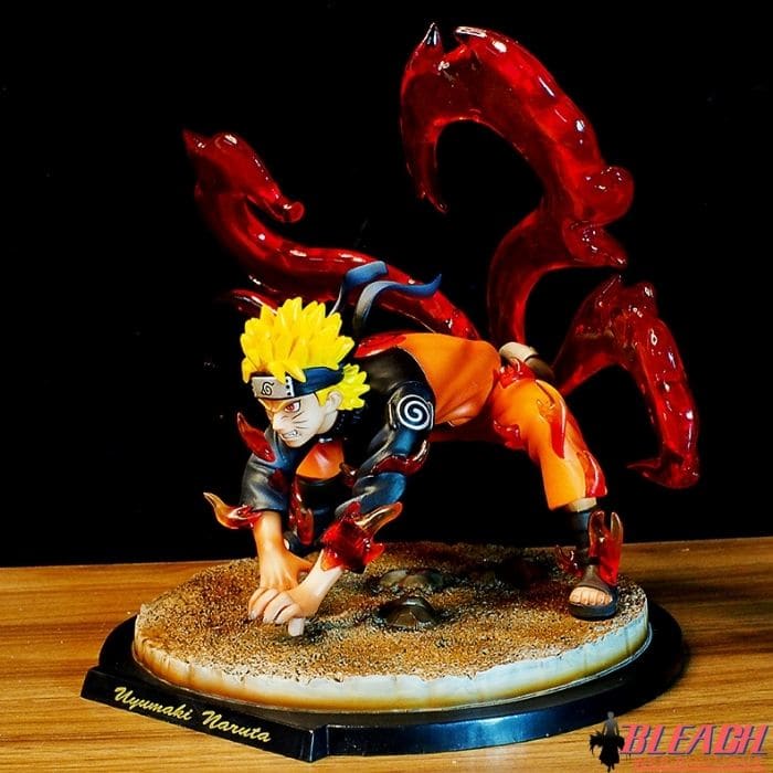 Bleach-web - Figurine Naruto Uzumaki Kyuubi 4 queues – Bleach Web