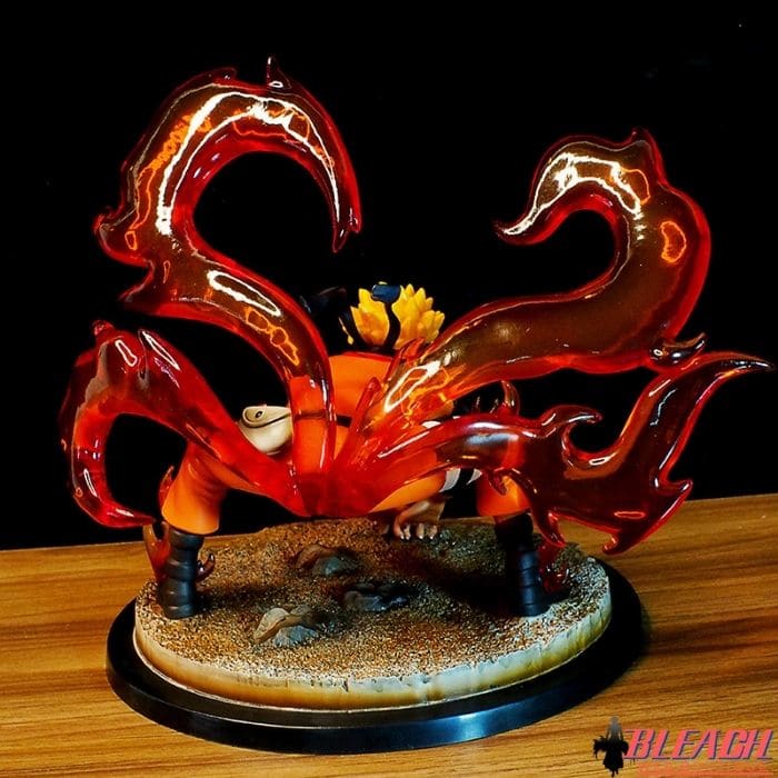 Bleach-web - Figurine Naruto Uzumaki Kyuubi 4 queues – Bleach Web