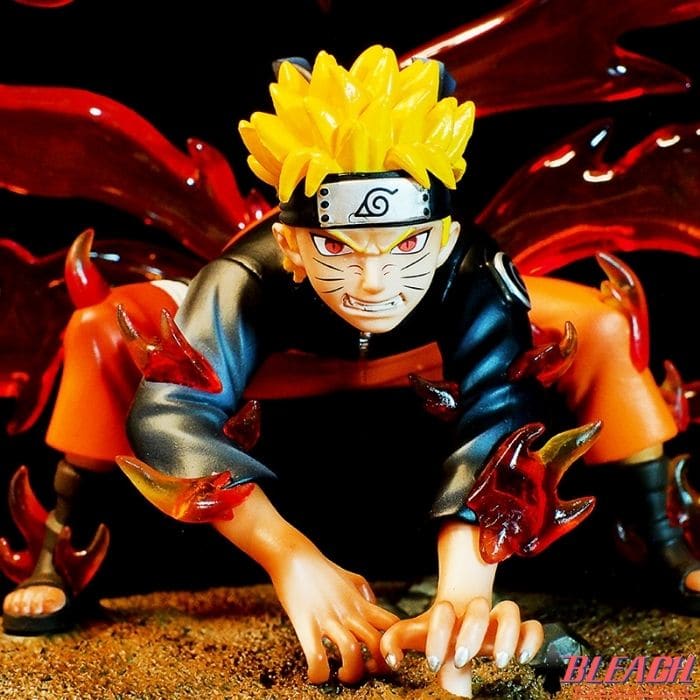Bleach-web - Figurine Naruto Uzumaki Kyuubi 4 queues – Bleach Web