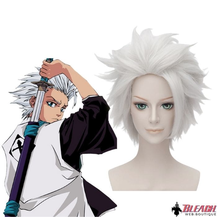 Bleach-web - Perruque Tôshiro Hitsugaya Cosplay – Bleach Web