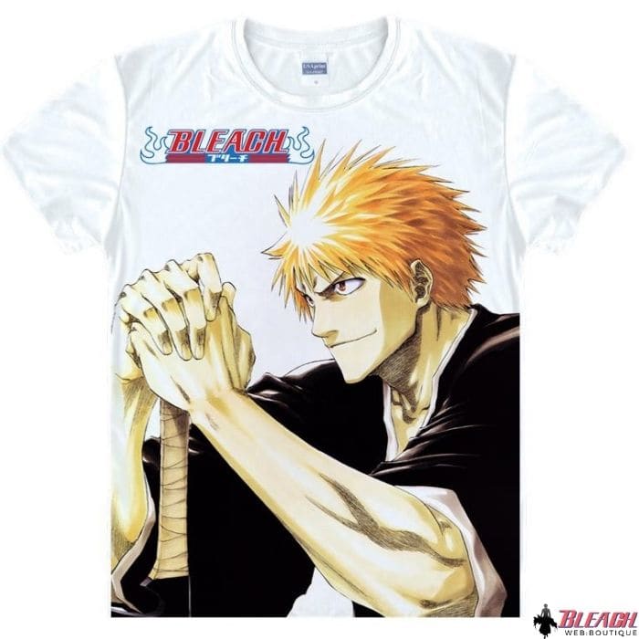 Bleach-web - T-shirt Bleach imprimé Ichigo Kurosaki Hollow – Bleach Web